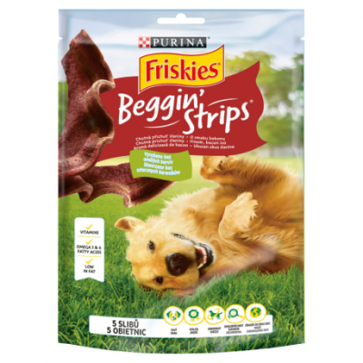 Friskies Beggin' Strips Poslastica za Pse 120g