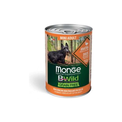 Monge BWild Adult Mini Pačetina Konzerva 400g