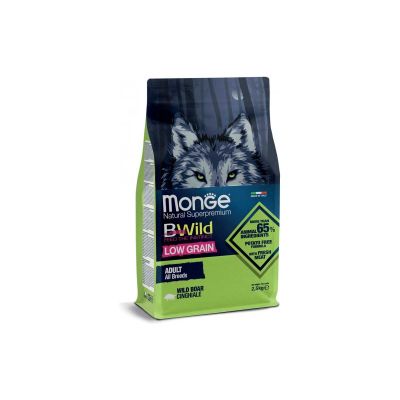 Monge BWild All Breeds Low Grain Divlji Vepar 12kg