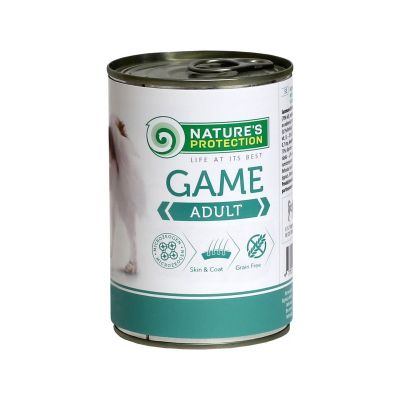 Nature's Protection Dog Adult Divljač Konzerva 400g