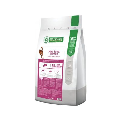 Nature's Protection Mini Adult Small Breeds Ekstra Losos 7,5kg