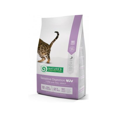 Nature's Protection Cat Sensitivite Digestion Adult Živina 2kg