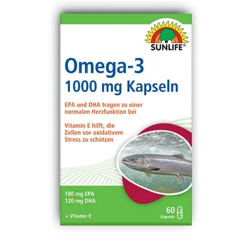 Sunlife Omega 3 1000mg 60 kapsula