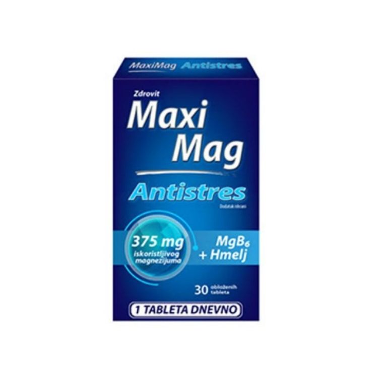 Maxi Mag Antistres 30 tableta