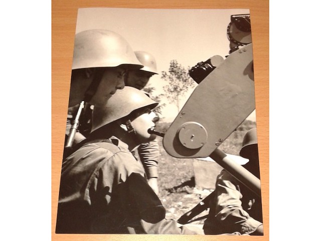 PVO obuka, PAT 40 mm Bofors, fotografija 24x18cm