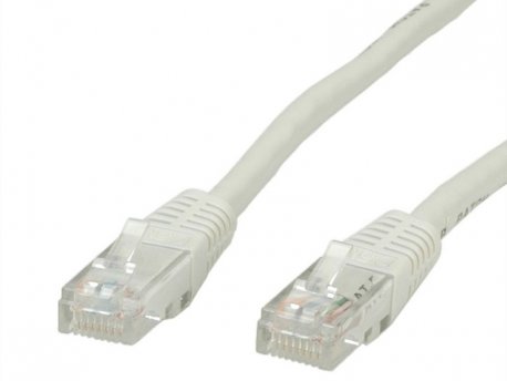 Secomp UTP Cat6 Patch, beige, 10.0m