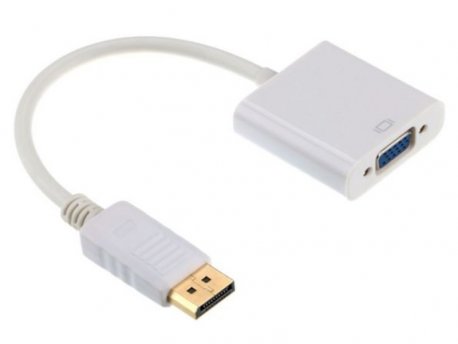 GEMBIRD A-DPM-VGAF-02-W Gembird DisplayPort to VGA adapter cable, WHITE FO