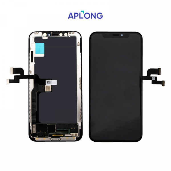 LCD za Iphone X+touch screen crni APLONG (Incell FULL-HD)