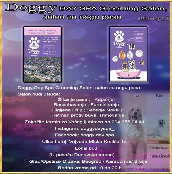 Doggy DAY SPA Grooming Salon, salon za negu pasa