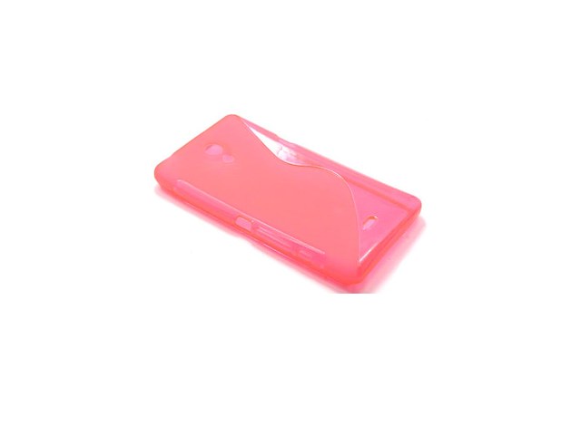 Futrola PVC S-SHAPE za Sony Xperia T LT30i roze