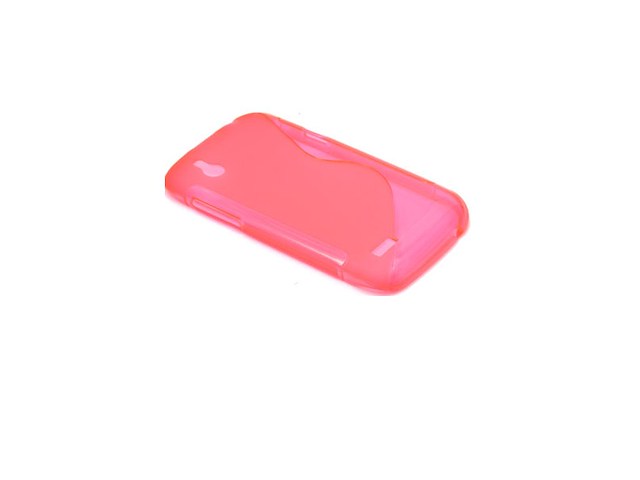 Futrola PVC S-SHAPE za HTC Desire X/V T328 roze