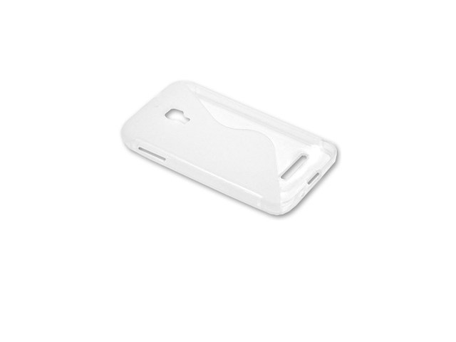 Futrola PVC S-SHAPE za Alcatel OT-7025D Snap bela