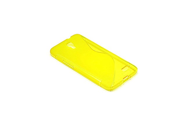 Futrola PVC S-SHAPE za Alcatel OT-6030D Idol zuta