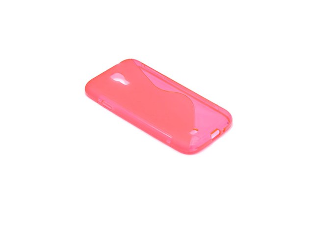 Futrola PVC S-SHAPE za Samsung I9500/I9505 Galaxy S4 roze