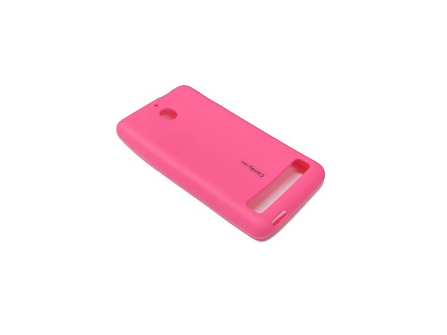 Futrola silikon CANDY Comicell za Sony Xperia E1 D2005 pink