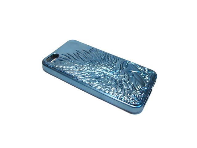 Futrola silikon ANGEL za Iphone 5G/5S/SE metalic plava