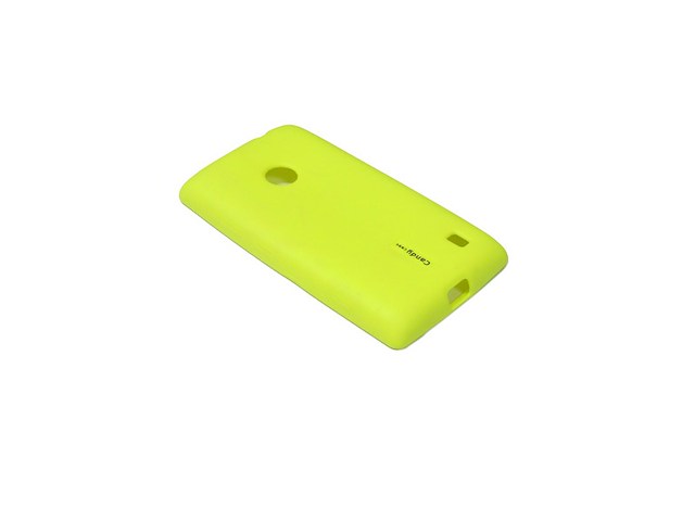 Futrola silikon CANDY Comicell za Nokia 520 Lumia zuta