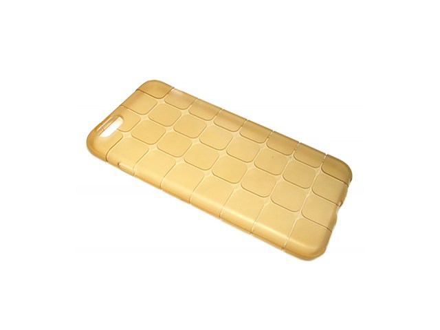 Futrola silikon FINE za Iphone 6 Plus zlatna