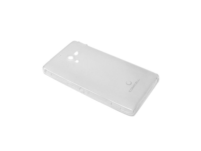 Futrola silikon DURABLE za Sony Xperia ZL L35h bela