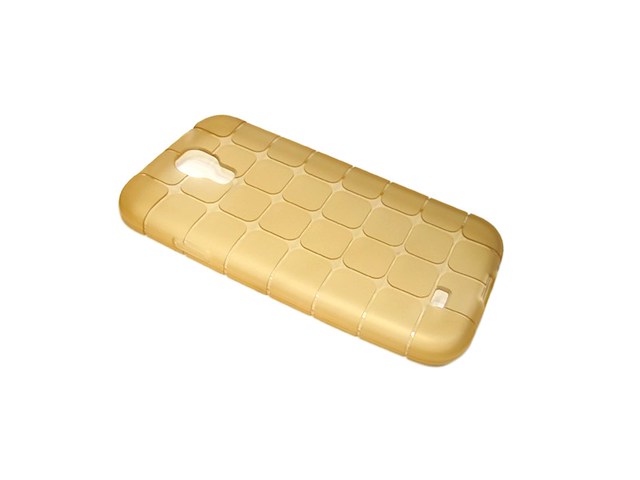 Futrola silikon FINE za Samsung G900 Galaxy S5 zlatna