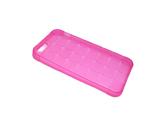 Futrola silikon FINE za Iphone 5G-5S-SE pink