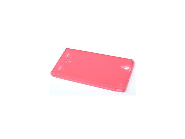 Futrola silikon DURABLE za Sony Xperia T2 Ultra D5303D pink