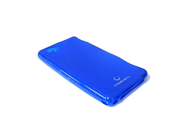 Futrola silikon DURABLE za Sony Xperia Z1 Compact D5503 plava