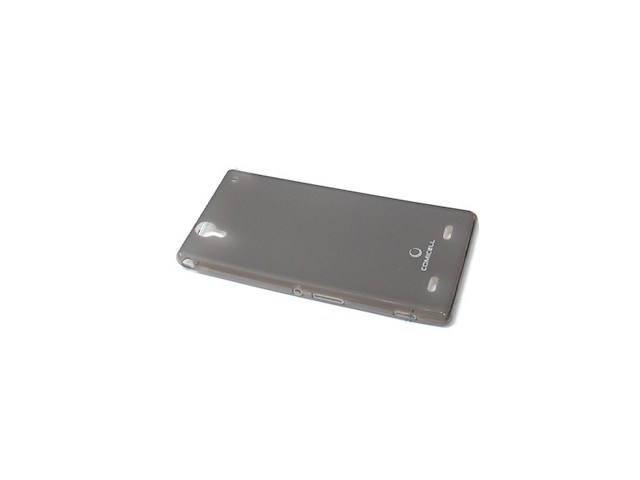 Futrola silikon DURABLE za Sony Xperia T2 Ultra D5303D siva