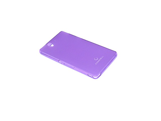 Futrola silikon DURABLE za Sony Xperia Z L36i ljubicasta