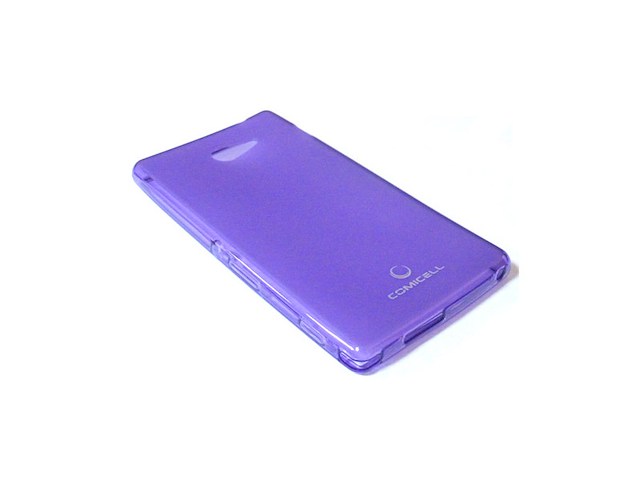 Futrola silikon DURABLE za Sony Xperia M2 D2305 ljubicasta