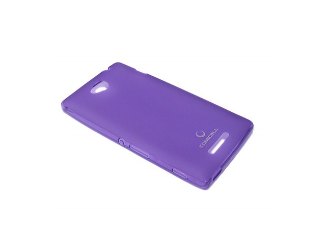 Futrola silikon DURABLE za Sony Xperia C C2305 ljubicasta