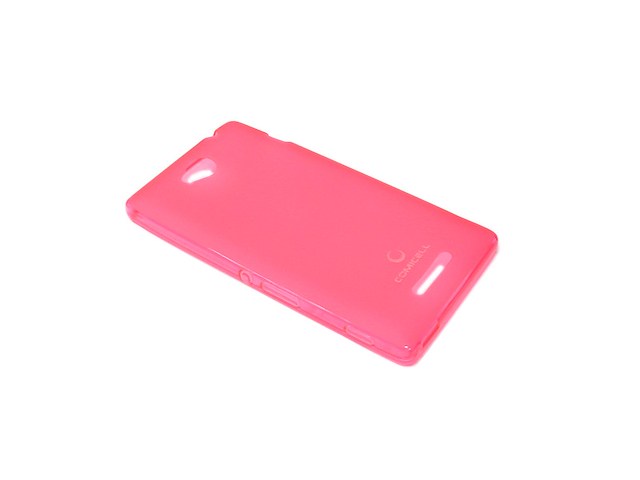 Futrola silikon DURABLE za Sony Xperia C C2305 pink