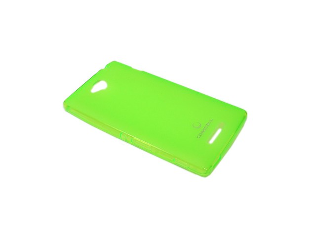 Futrola silikon DURABLE za Sony Xperia C C2305 zelena