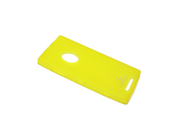 Futrola silikon DURABLE za Nokia 830 Lumia zuta