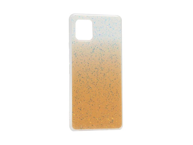 Futrola Glitter Ombre za Samsung N770F/A815F Galaxy Note 10 Lite/A81 kajsija