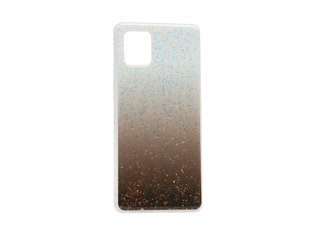 Futrola Glitter Ombre za Samsung N770F/A815F Galaxy Note 10 Lite/A81 crna