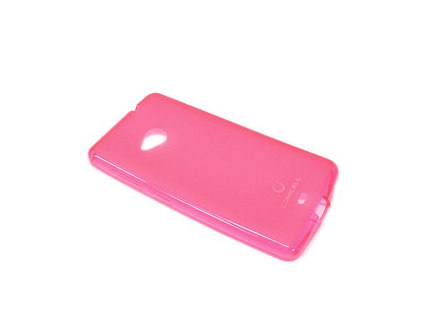 Futrola silikon DURABLE za Microsoft 535 Lumia pink