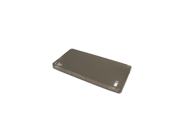 Futrola silikon DURABLE za Huawei P6 Ascend siva