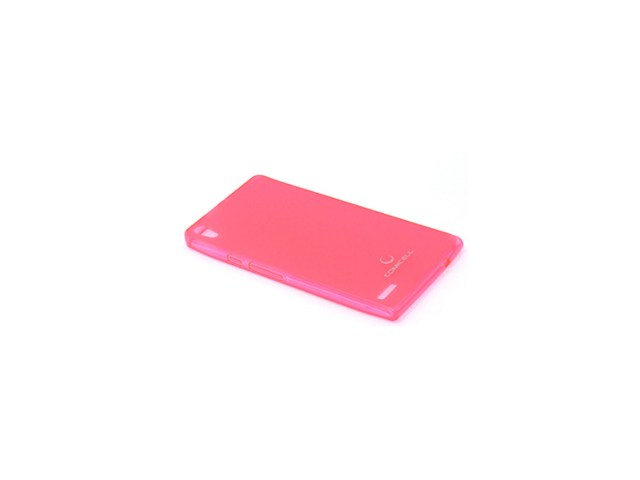 Futrola silikon DURABLE za Huawei P6 Ascend pink