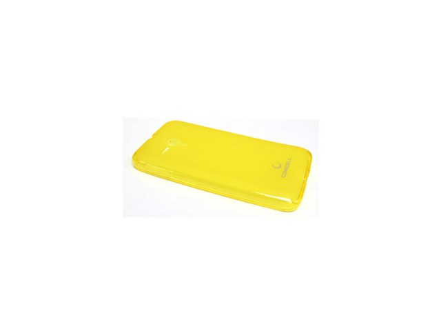 Futrola silikon DURABLE za Alcatel OT-5038 Pop D5 zuta