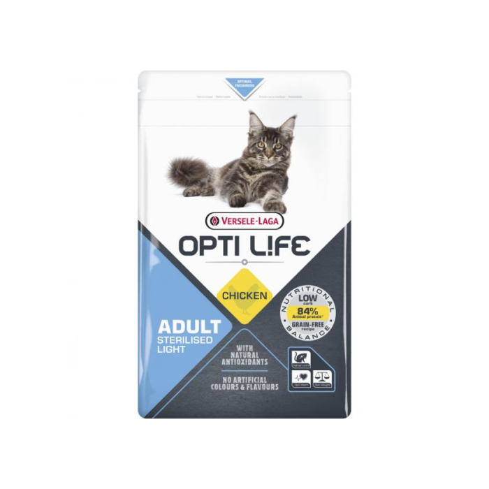 Opti Life: Hrana za sterilisane i gojazne mačke Sterilised/Light, 1 kg