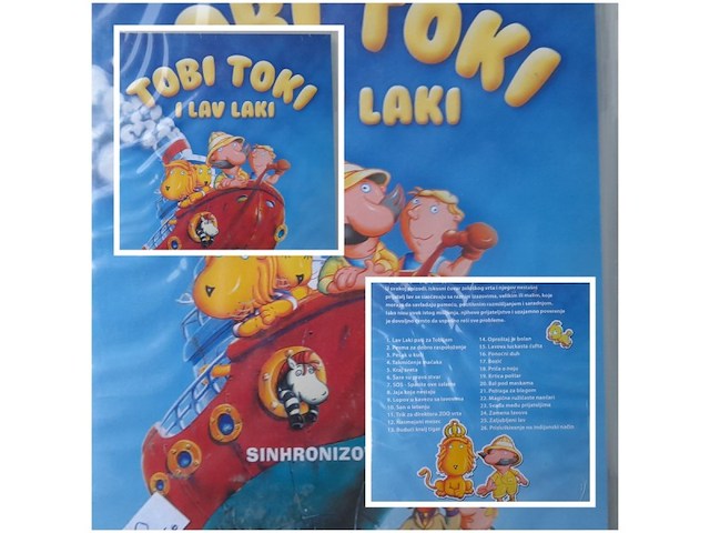 dvd Tobi Toki i Lav Laki