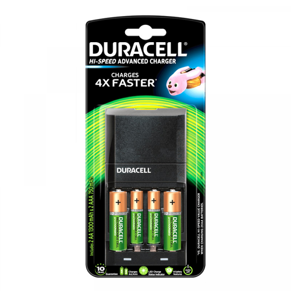 Punjac baterija Duracell CEF27 sa2xAA1300mAh+2xAAA 750mAh punjive baterije