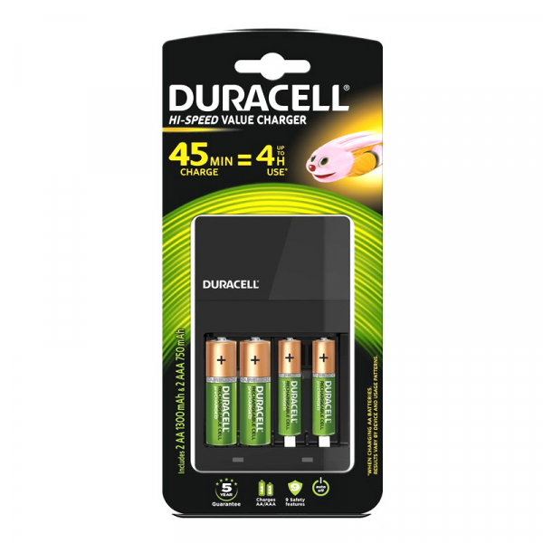 Punjac baterija Duracell CEF14 sa2xAA1300mAh+2xAAA 750mAh punjive baterije