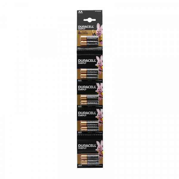 Baterija alkalna 1.5V AA LR6 10/1 Duracell