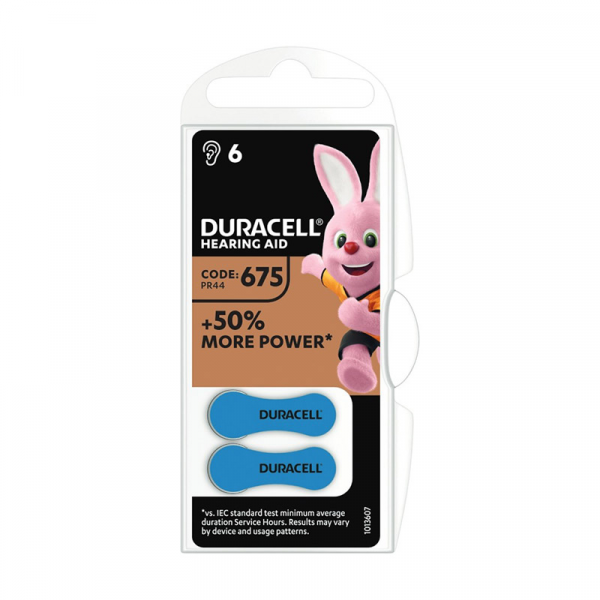 Duracell 675/PR44 1.45V baterija za slusni aparat