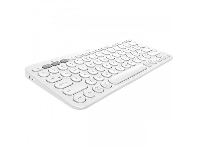 Logitech K380 Multi-Device Bluetooth Keyboard, Off-White