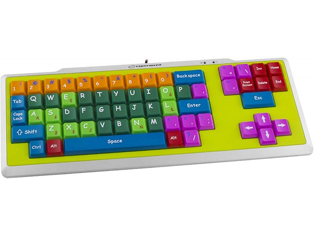 Esperanza EK121 - Standardna žična edukativna tastatura