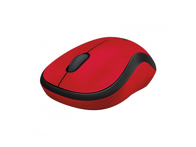 Logitech M220 Silent Mouse for Wireless, Noiseless Productivity, Red