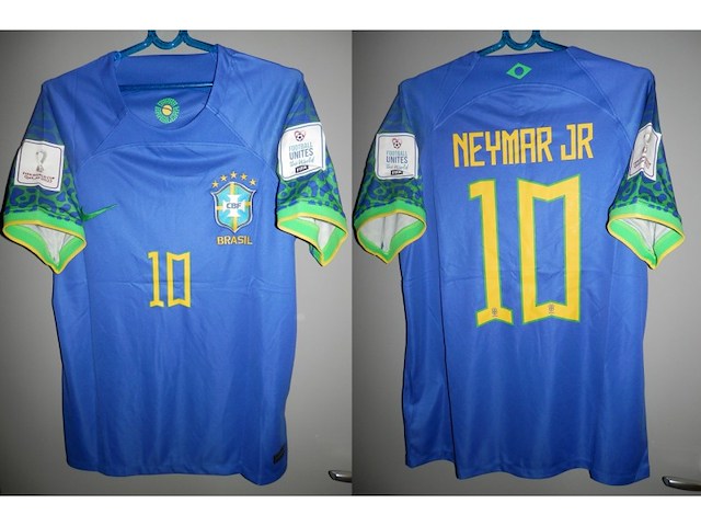 Brazil dres (World Cup 2022) Neymar Jr 10 (Gostujući)